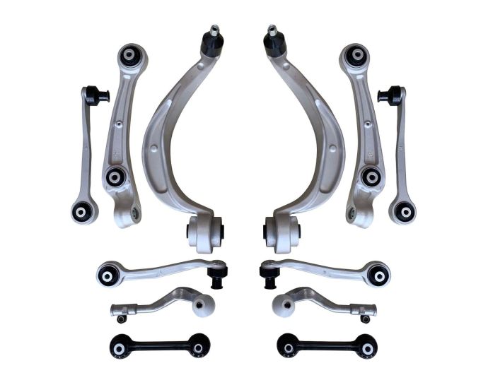 For Audi A4 B8 A5 Q5 Control Arms Suspension Kit Complete 2007-2010 14 ...